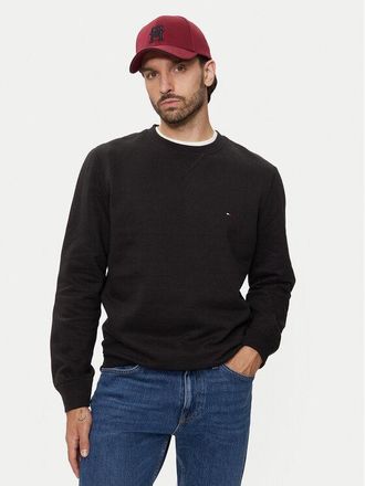 Tommy Hilfiger Sweatshirt Essential MW0MW37232 Schwarz Regular Fit
