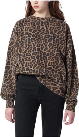 Anine Bing Femme, Sweatshirts et sweats &agrave; capuche, Brun, Taille: 42 FR Miles SweaT-shirt