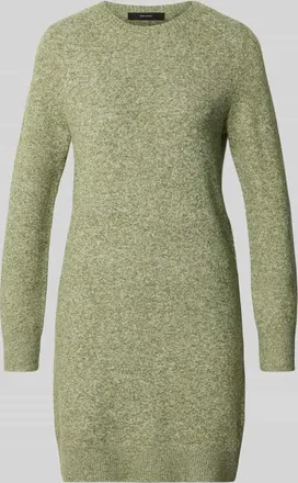 Vero Moda Tailliertes Strickkleid mit Rundhalsausschnitt Modell DOFFY