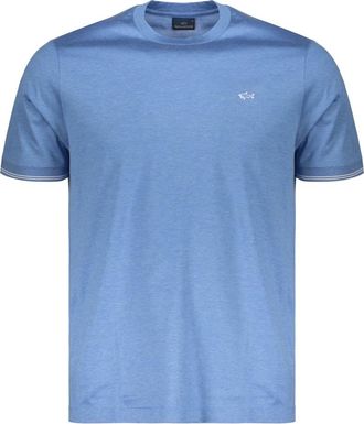 Paul & Shark Homme, Tops, Bleu, Taille: M T-shirt &agrave; manches courtes