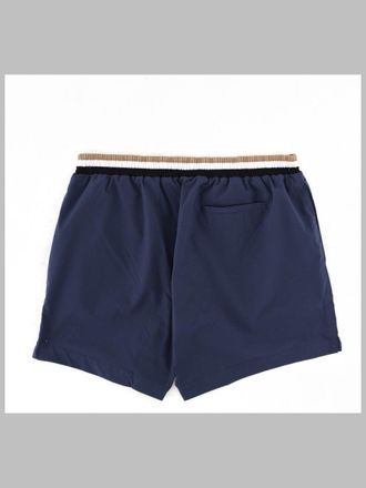 HUGO BOSS Polyester Swim Shorts - Blue