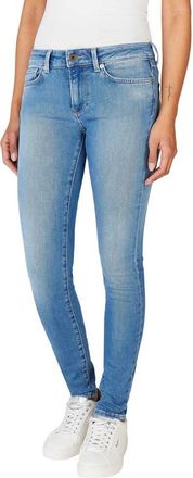 Pepe Jeans London Damen Skinny Jeans Lw Jeans, Blau (Denim-NC2), 34W / 30L, Blau (Denim-nc2), 34W x 30L