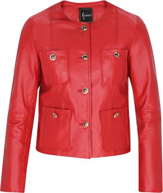 Faina Jacke Frauen Rot