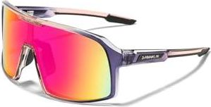 D.Franklin Lunettes de soleil unisexes avec verres de protection UV - Modèle wind - Lunettes de soleil pour Homme et Femme - Sunglasses