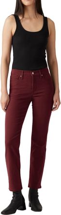 Levi's 314 Shaping Straight Merlot Twill