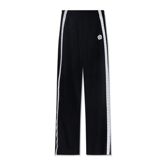 Kenzo Hose mit Logo - - Trousers - Damen - Schwarzk - M