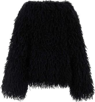 Fendi Fringed Jacket - Black