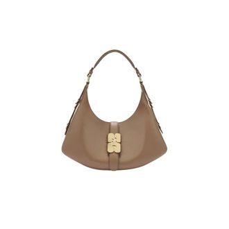 Ganni Femme, Sacs, Brun, Taille: ONE Size Small Kat Bag