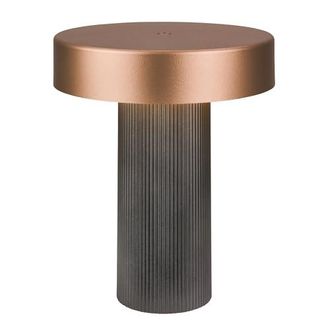 Briloner LED Tischlampe kabellos IP44 mit Touch, dimmbar, warmwei&szlig;es Licht, Akku Tischleuchte, Nachttischlampe, Leselampe, LED Lampe, Outdoor, Touchlampe, 16 x