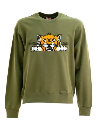 Kenzo sweat brodé - Vert
