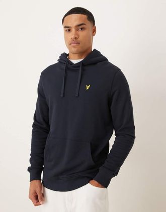 Lyle & Scott Kapuzenpullover in Dunkelblau-Marineblau