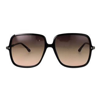 Isabel Marant Oversized Square Acetat Sonnenbrille - - Accessories - Damen - Schwarzk - 59 MM