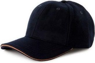Hackett Casquette unie &agrave; visi&egrave;re incurv&eacute;e