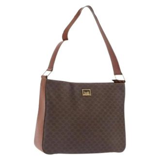 Celine Sac bandouli&egrave;re en plastique Pre-owned - Femme - Pre-owned - Brun - Taille: ONE Size