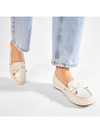 Geox Mokassins D Vega Moc B D92DNB 043BC C1002 Wei&szlig;