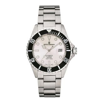 Revue Thommen Homme, Accessoires, Gris, Taille: ONE Size Plongeur Automatique Cadran Argent Montre