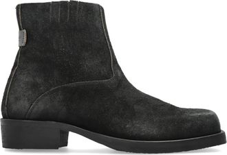 AllSaints Homme, Chaussures, Gris, Taille: 44 EU Orla Leather Bottes
