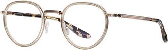 Barton Perreira Femme, Accessoires, Gris, Taille: 48 MM Echelon Optical Frame
