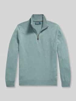 Polo Ralph Lauren Regular Fit Troyer aus reiner Wolle