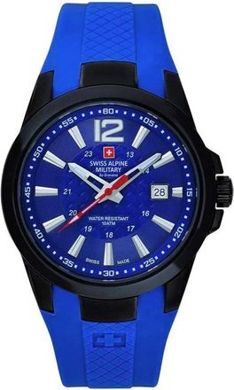 Swiss Alpine Military Homme, Accessoires, Bleu, Taille: ONE Size Watches