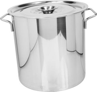 Garneck Kochtopf für Hummer und Meeresfrüchte Suppentopf mit Seitlichen Griffen Langlebiger Küchensuppentopf für Kochen und Überwachen Des Garvorgangs