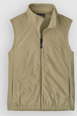 Patagonia Textured Fleece Weste weathered stone