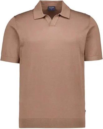 Olymp Herren Polo-Shirt braun