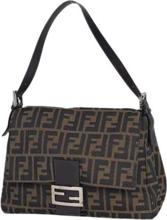 Fendi Sac bandouli&egrave;re vintage Pre-owned - Femme - Pre-owned - Brun - Taille: ONE Size