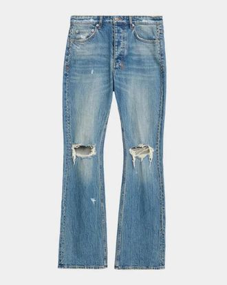 Ksubi Homme, Jeans, Bleu, Taille: W33 Bronko Texas Studded