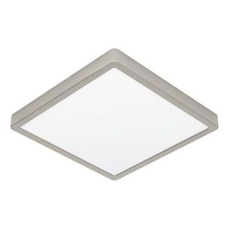 Eglo connect.z Plafonnier LED connect&eacute; pour salle de bains Fueva 6-Z, 29,5 x 29,5 cm, ZigBee, App et commande vocale Alexa, blanc chaud froid, intensit&eacute; lu