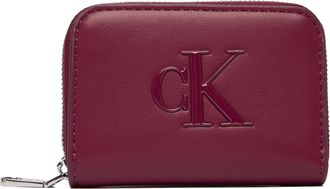 Calvin Klein Geldb&ouml;rse Calvin Klein Bold Ck Medium Zip Around LV04F1154G Rosa