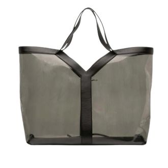 Saint Laurent Sac cabas Pre-owned - Femme - Pre-owned - Gris - Taille: ONE Size
