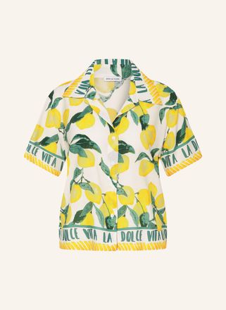 Mrs & Hugs Mrs & Hugs Hemdbluse gelb