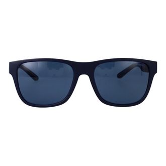 Emporio Armani Homme, Accessoires, Bleu, Taille: 56 MM Lunettes de soleil élégantes avec modèle 0Ea4243