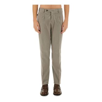 Pantaloni Torino Soft Touch Stretch Gabardine Business Hose - - Trousers - Herren - Grau - M
