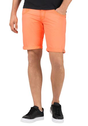 Timezone Herren Slim Scottytz Shorts, Gelb, 32 EU