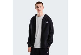 The North Face Sweatjacke M EVOLUTION SIMPLE DOME REGULAR FULL ZIP mit durchgehendem Rei&szlig;verschluss, Langarm-Ausf&uuml;hrung, gerader Schnitt