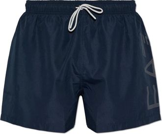 Emporio Armani Emporio Armani Ea7, Homme, Maillots de bain, Bleu, Taille: S Maillot de bain Logo Series