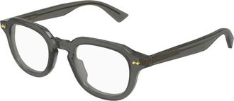 Bottega Veneta Monture Optique Panthos - Homme - Accessoires - Gris - Taille: 48 MM