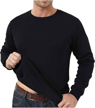 Generic Pull de travail pour homme - Sweat à capuche pour homme - Oversize - Sweatshirt à manches longues - Sweat à capuche pour homme - Sans capuche - Sweats