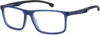 Carrera unisex, Accessoires, Bleu, Taille: 56 MM Monture Lunettes Bleu Mat Modèle 024