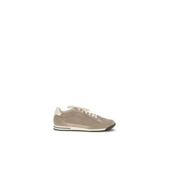 Brunello Cucinelli Homme, Chaussures, Beige, Taille: 42 EU Bos Taurus Low Top Baskets