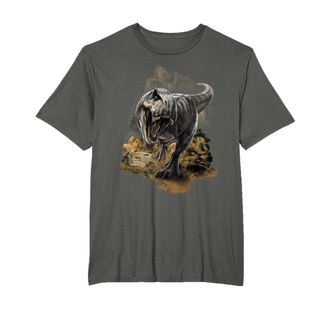 Jurassic Park Rebirth Tyrannosaurus On The Attack T-Shirt