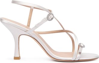 Stuart Weitzman Sandalen Stuart Weitzman Kensington Strappy Sandal 85 SN109 Creme