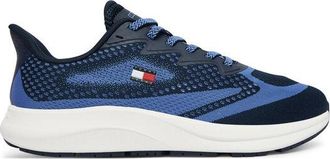 Tommy Jeans Sneakers Runner Knitted EM0EM01713 Blau