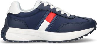 Tommy Hilfiger Schnürsneaker mit seitlichem Flaggenlogo, Donnie, Blau, 38