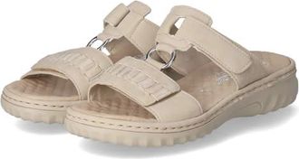 Rieker Femme 60481 Mules, Beige, 41 EU