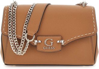 Guess Women NASTRA Convertible XBODY Flap Hand Bag, Karamell