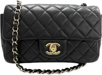 Chanel Pre-owned Sac bandouli&egrave;re vintage - Femme - Pre-owned - Noir - Taille: ONE Size