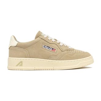 Autry Femme, Chaussures, Beige, Taille: 36 EU Medalist Low